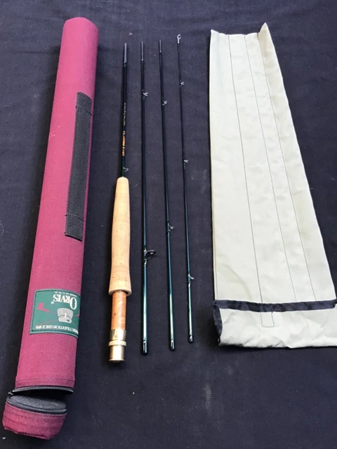VINTAGE ORVIS TRIDENT TLS Mid flex 60 7ft fly fishing rod #6 £88.00 ...