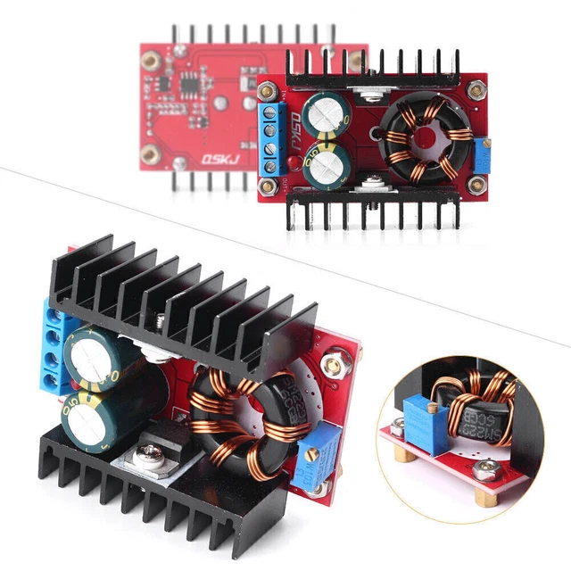 ADJUSTABLE STEP UP Boost Power Supply Converter Module 6A 10A 10-32V 12 ...