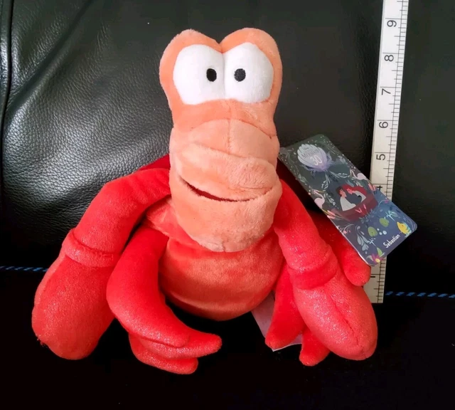 DISNEY STORE THE Little Mermaid Sebastian Plush Soft Toy 30th ...