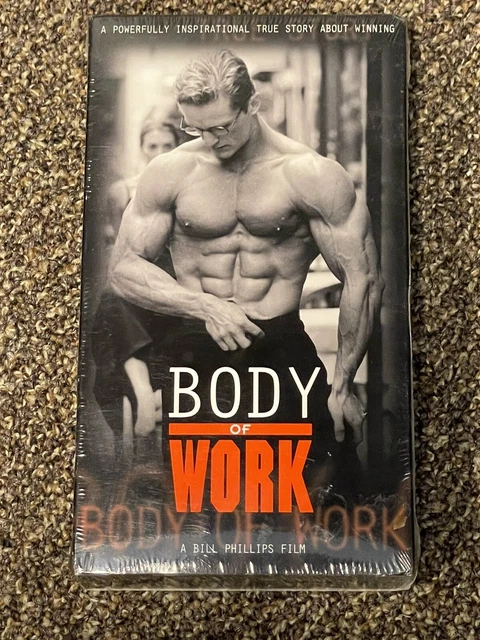 BODY OF WORK VHS Video Tape Bill Phillips Bodybuilding - 1998 New ...