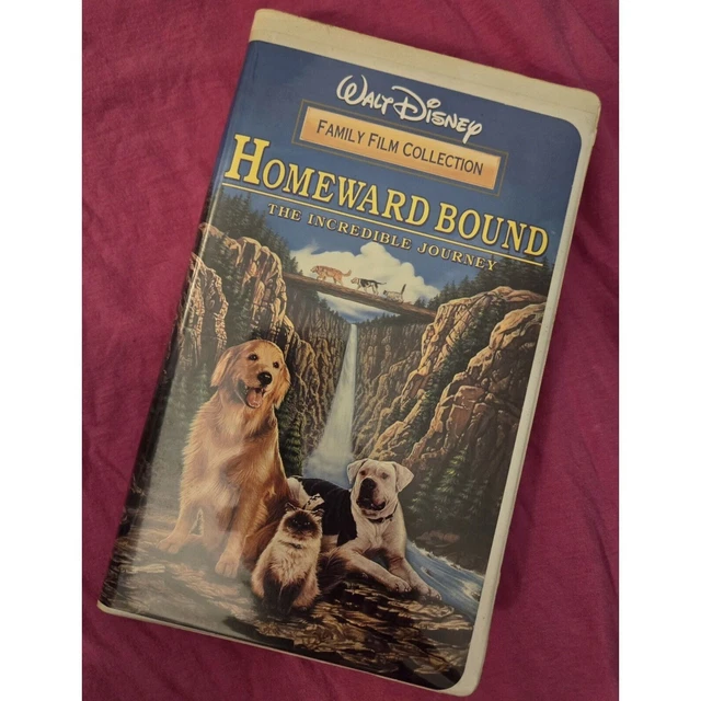 DISNEY’S HOMEWARD BOUND: The Incredible Journey VHS 1998 Video Tape £3. ...