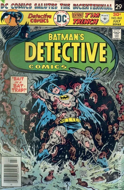 DETECTIVE COMICS #461 FN- 5,5 1976 image stock basse qualité EUR 9,78 ...