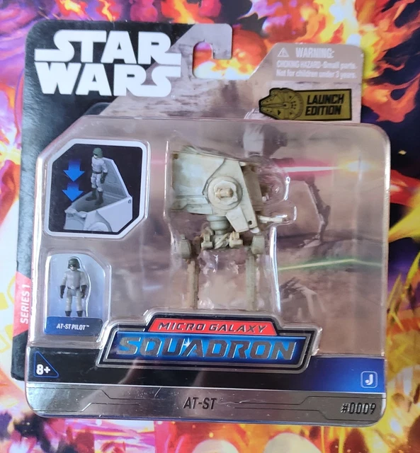 STAR WARS MICRO Galaxy Squadron AT-ST #0009, NEU EUR 25,00 - PicClick DE