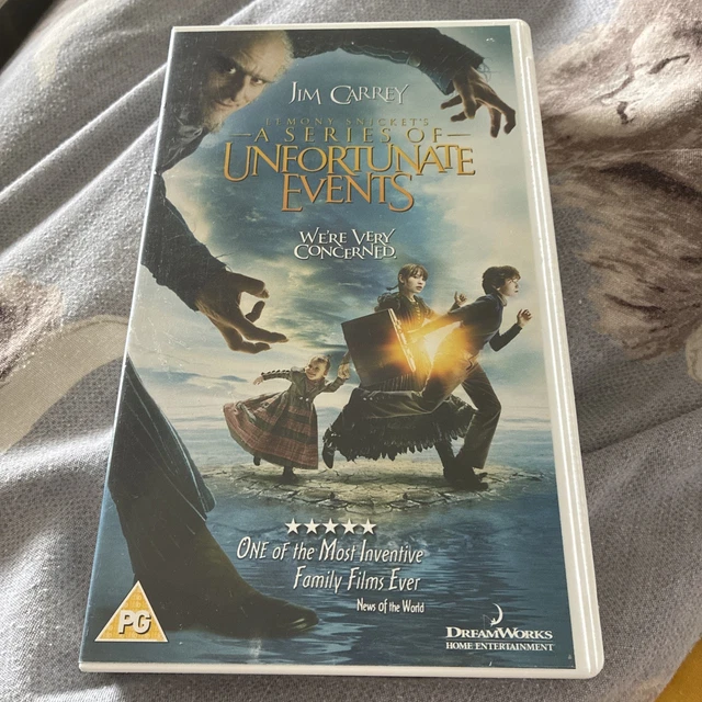 LEMONY SNICKET'S A Series Of Unfortunate Events (VHS, 2005) £21.48 ...