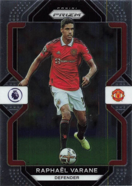 RAPHAEL VARANE MANCHESTER United 80 Base 22-23 Prizm Premier League EUR ...