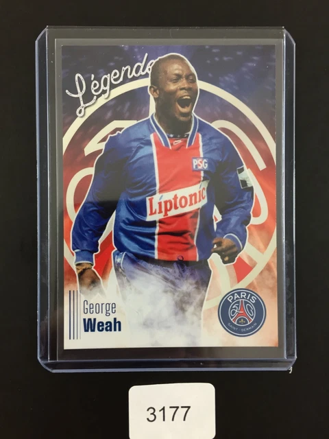 GEORGE WEAH CARD Panini PSG 50 Years Anniversary / C12 £12.28 - PicClick UK