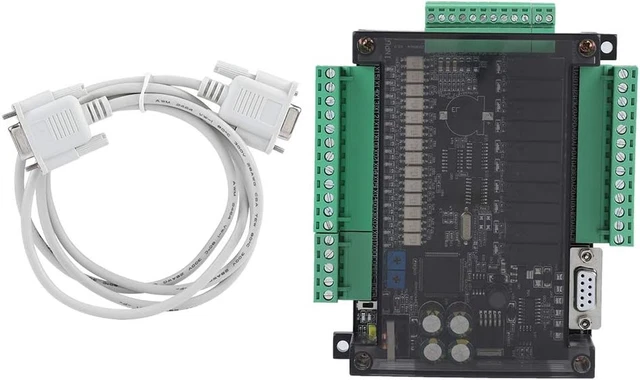 DC24V PLC PROGRAMMABLE Logic Controller, FX3U-24MR PLC Relay Control ...
