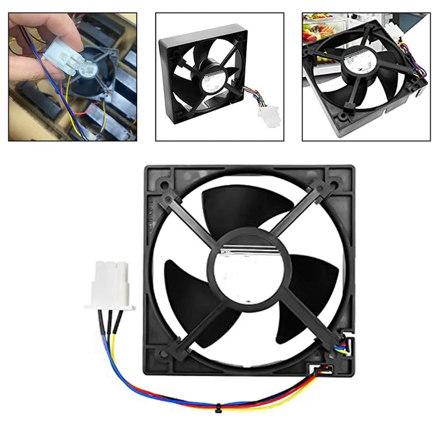 EVAPORATOR FAN MOTOR for Refrigerator Models WR60X25858 and WR60X10340 ...