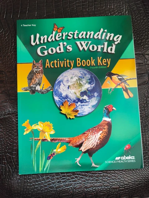 UNDERSTANDING GOD'S WORLD Activity Book Key abeka grade 4 10637211 $12. ...
