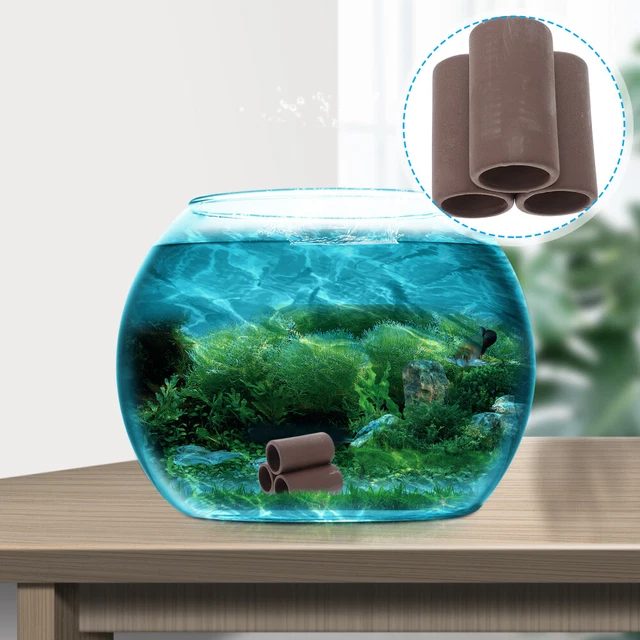 FISH TANK HIDEOUT Clay Aquarium Pot Breeding Nest Shrimp Shelter £11.89 ...