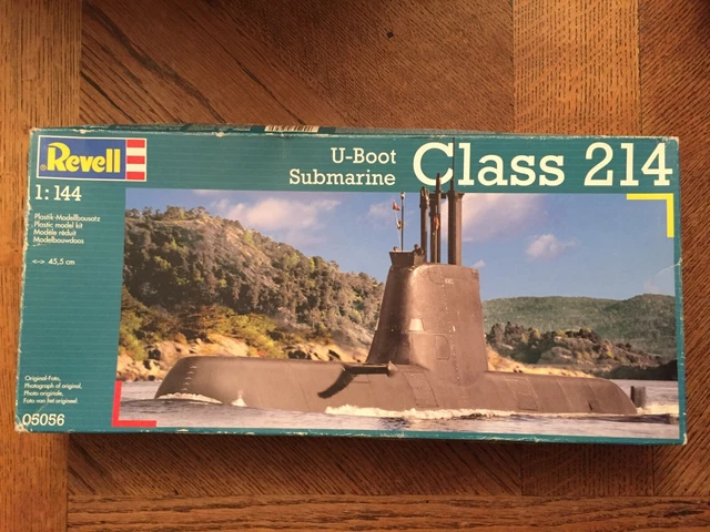REVELL 1/144 SOUS Marin Allemand U-Boot Submarine Class 214 EUR 23,00 ...