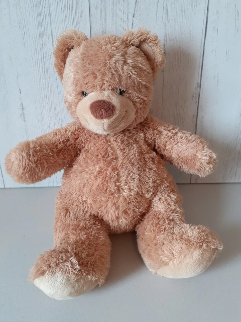 NICOTOY TEDDY BEAR Soft Toy Comforter Plush Sitting Approx 11" EUR 13 ...