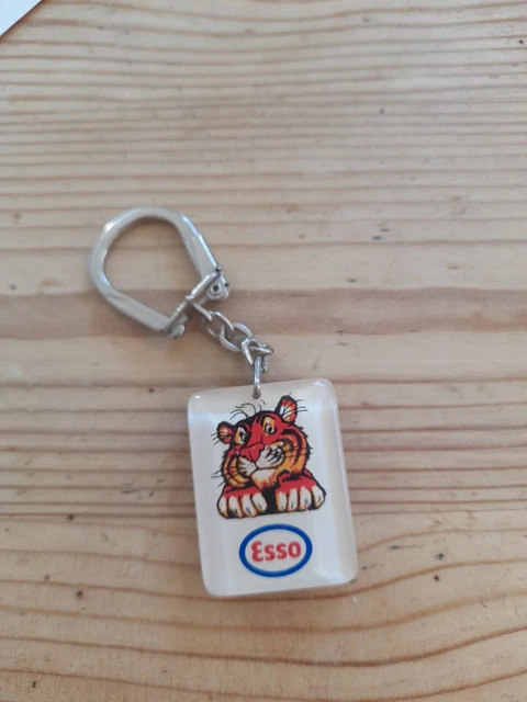 RARE PORTE-CLES BOURBON Key ring ESSO - TIGRE EUR 10,00 - PicClick FR