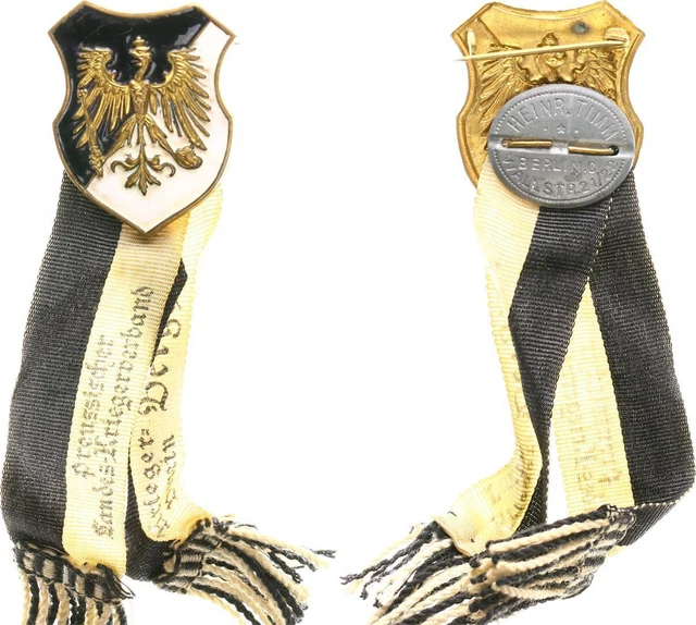 PREUSSEN ORDEN 1910 Prusiano Landeskriegerverband Vz 88920 EUR 33,79 - PicClick FR