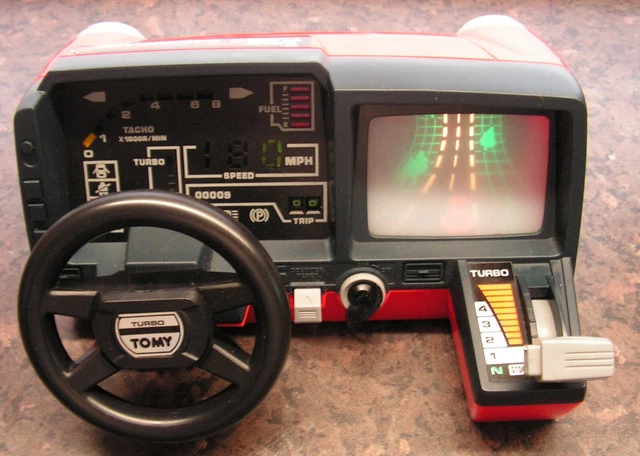 TURNIN TURBO DASHBOARD - TOMY - Partially Working - Vintage 1983 - READ ... TURNIN TURBO DASHBOARD - TOMY - Partially Working - Vintage 1983 - READ ...