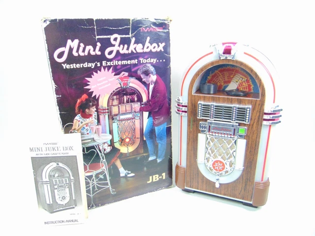 MINI JUKEBOX POSTE radio cassette ima vintage 80 90 EUR 44,95 - PicClick FR