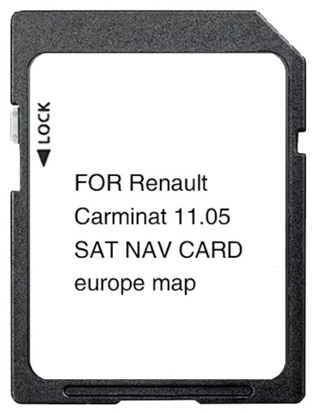 RENAULT CARMINAT SD Maps Mapas Karte Europe 2024-2025 11.25 EUR 34,00 ...