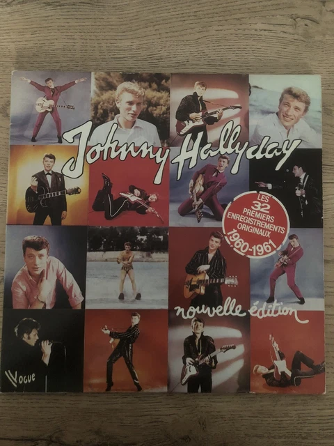 JOHNNY HALLYDAY, LES 32 Premiers Enregistrements Originaux 1960 1961, 2 ...
