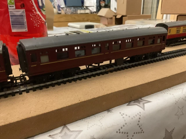 TRIANG OO GAUGE, R229/R224 & R29/221 Restaurant & 1st Class Coaches £25 ...