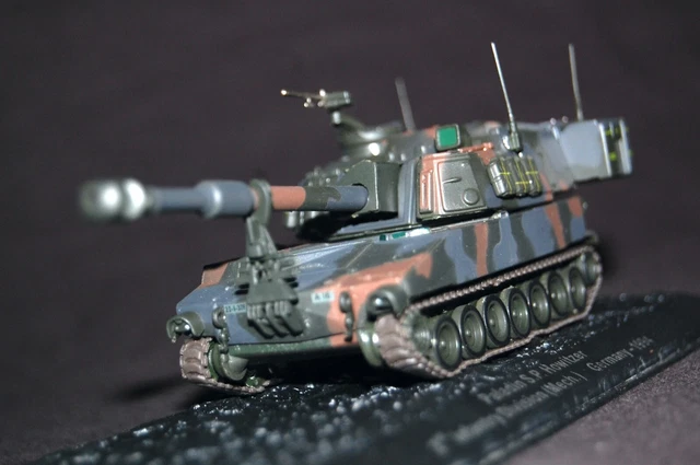 DEAGOSTINI 1/72 SCALE M109A6 Paladin Self-Propelled Howitzer Die Cast ...
