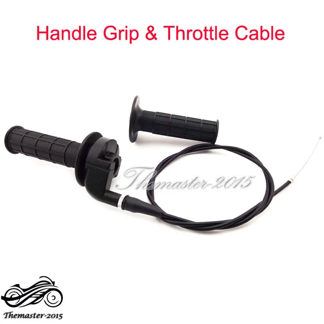 TWIST THROTTLE HAND Grips Cable Set For Honda CR80 CR60 CR85 CR125 ...