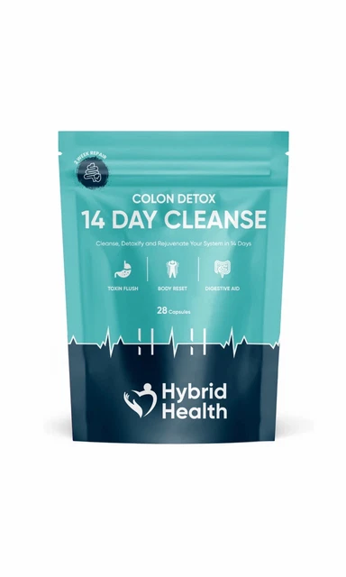 COLON CLEANSE | Rapid 14 Day Detox Supplement for Men & Women | Gut ...