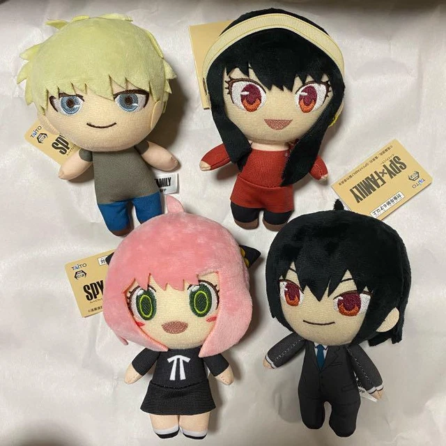 SPY X FAMILY Anya Loid Yoru Yuri Plush Doll mascot Set of 4 Taito 15cm ...