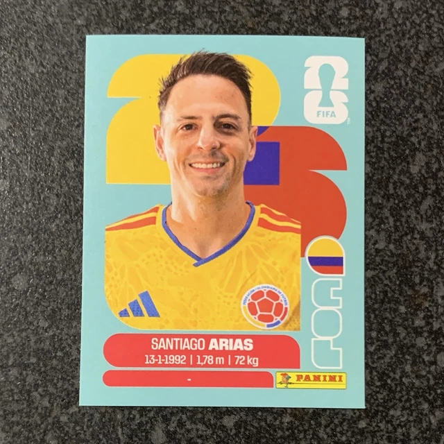 PANINI FIFA WORLD Cup 2026 Sticker Santiago arias COL 9 £1.16 - PicClick UK