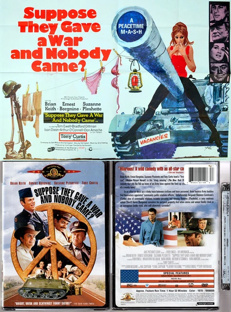 DVD TONY CURTIS SUPPOSE THEY GAVE A WAR AND NOBODY CAME 1970 Brian ...