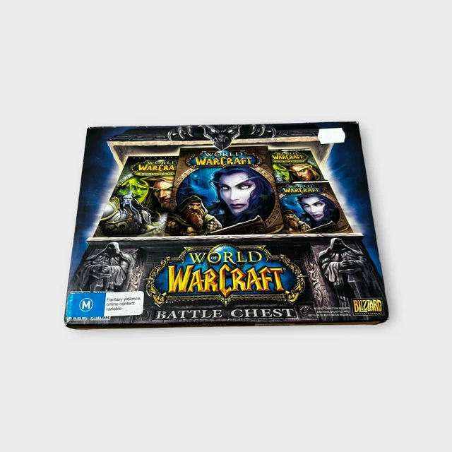 WORLD OF WARCRAFT Battle Chest Burning Crusade/Original PC Game Games ...