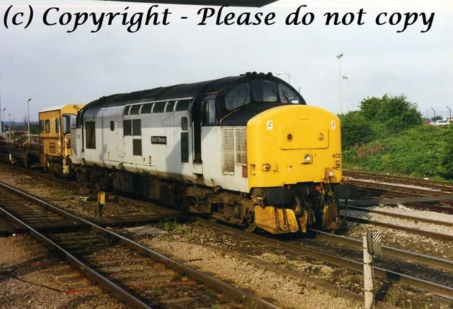 DIESEL RAILWAY PHOTO CLASS 37 No 37402 BO9NT Y BERNO - TRANSPORT TOPICS ...