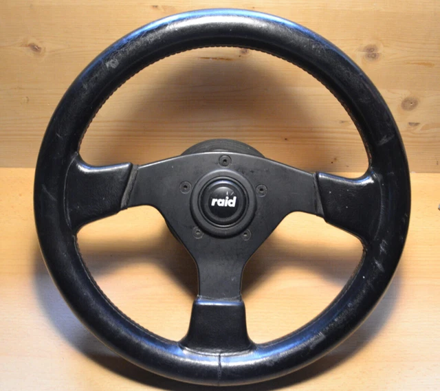 VICTOR LENKRAD RAID Sportlenkrad Lederlenkrad KBA70147 3L33 mit Nabe ...