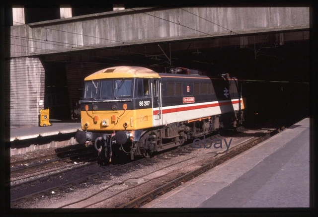 ORIGINAL 35MM SLIDE - Class 86 - 86207 at Birmingham New Street - 10.88 ...