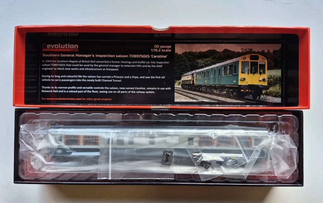 REVOLUTION TRAINS OO gauge Caroline 975025 Inspection Saloon British ...