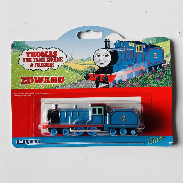 ERTL COLLECTOR CARD No.2 1993 EDWARD The Blue Engine Thomas The Tank ...