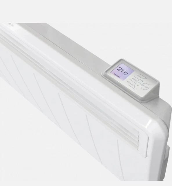 DIMPLEX WALL PLX075E Mounted Electric Panel Heater with 7 Day Timer 750 ...