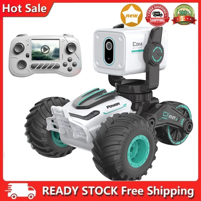 PHOTOGRAPHY REMOTE CONTROL Car Camera and Video Recording RC Stunt Car ...