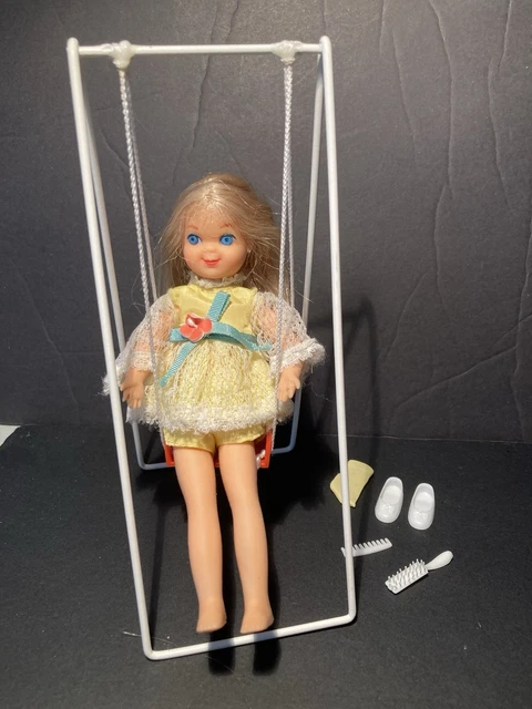 RARE VHTF VINTAGE Barbie Mattel #3560 Tutti Swing-A-Ling PLEASE READ ...