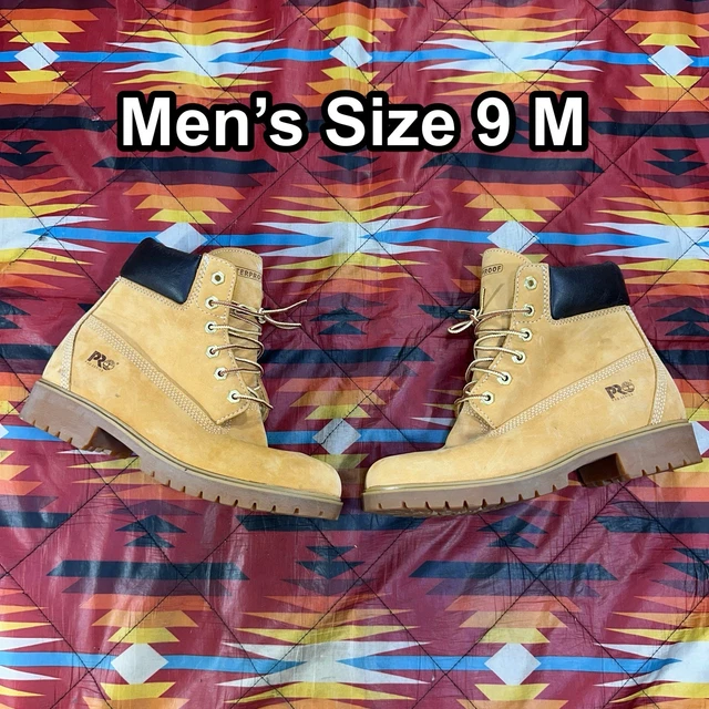 TIMBERLAND PRO SERIES Waterproof Work Boots Men’s Size 9 M Wheat ...