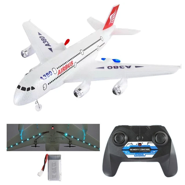 HIGH SPEED FOR Airbus A380 EPP Foam RC Glider Remote Control Airplane ...