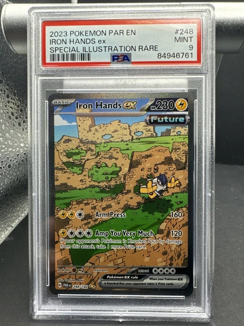 POKÉMON PARADOX RIFT Iron Hands EX Illustration Spéciale Rare Art ...