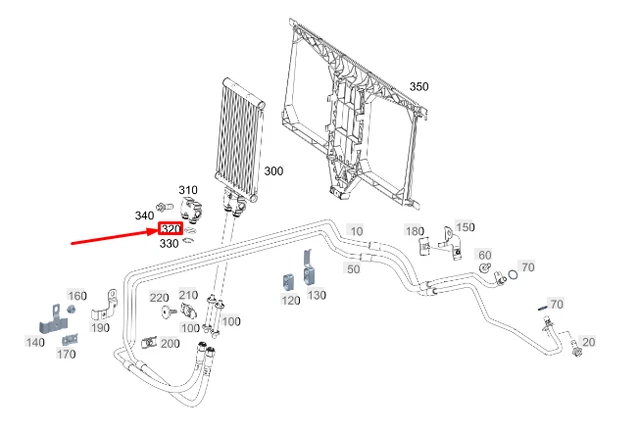 MERCEDES-BENZ SPRINTER 907 Thermostat O-Ring A0199976545 NEW GENUINE £ ...