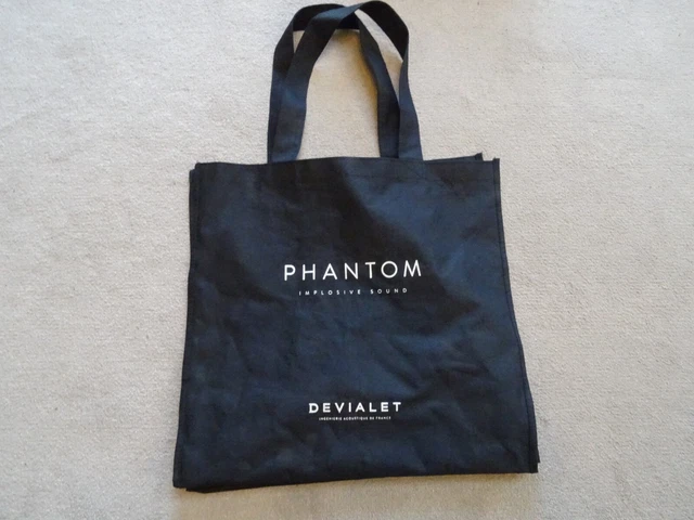 LARGE BLACK DEVIALET Phantom implosive sound speaker bag £11.11 ...