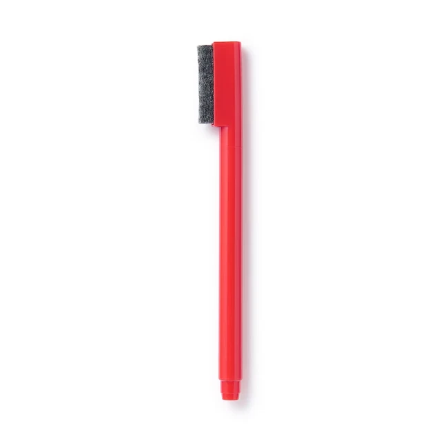 MUJI WHITEBOARD MARKER with eraser Fine print Red $6.87 - PicClick CA