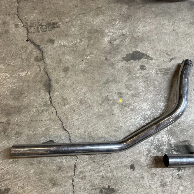 SPORTSTER DRAG SILENZIATORE Scarico Chopper Harley Davidson Xlh Pala ...