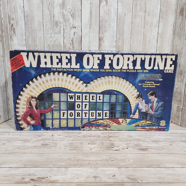 VINTAGE WHEEL OF Fortune Board Game - Pressman - 1985 - Good Cond £13. ...