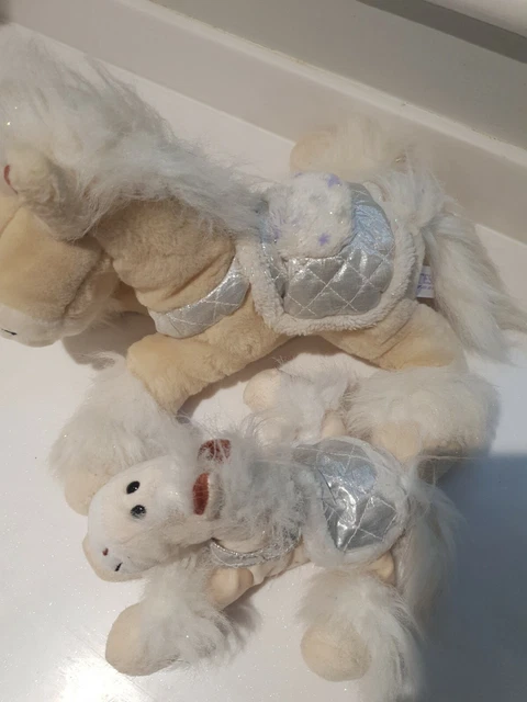 TESCO CHILLY AND Friends Soft Toy Plush Ponies Horses X2 Vgc £14.00 ...