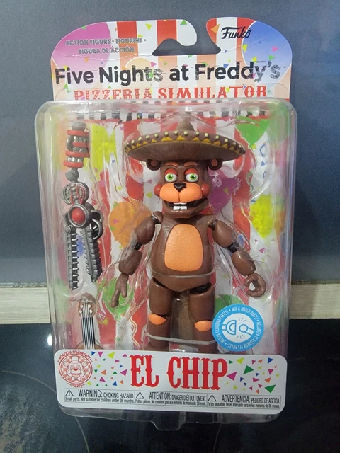 FIVE NIGHTS AT Freddy's EL CHIP Pizzeria Simulator Action Figure Funko ...