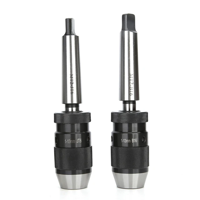 1-13MM JT6/B16/JT33 SELF Tighten Drill Chuck CNC Tool with MT2 ...