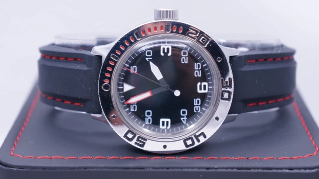 SERVICED! CUSTOM! VOSTOK Amphibia MOD Wostok USSR Amphibian Diver £95. ...